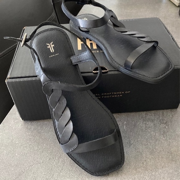Frye | Shoes | Braided Sandals | Poshmark